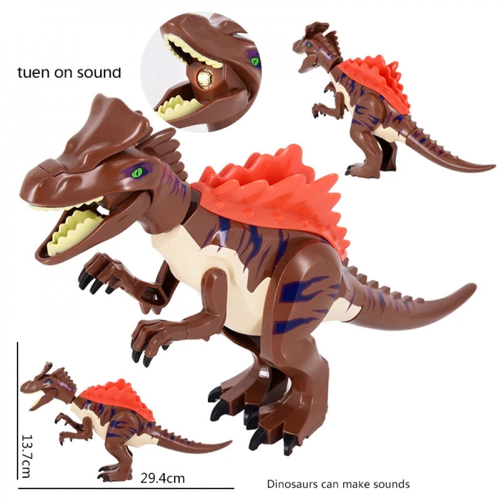 MOC Jurassic Dino World Brachiosaurus Building Kits Bolcks Bricks ...