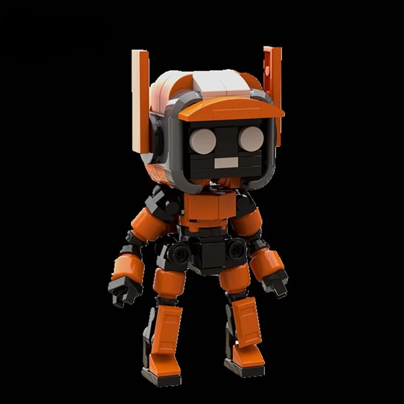 MOC K-VRC Love-Death-Robot 3 Faces 155PCS Bricks Animation Smart Future ...