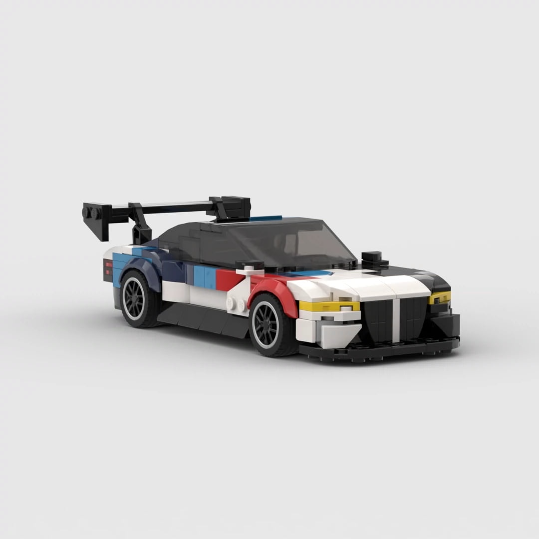 MOC M4 385pcs livery version M power racing sports car Vehicle Speed ...