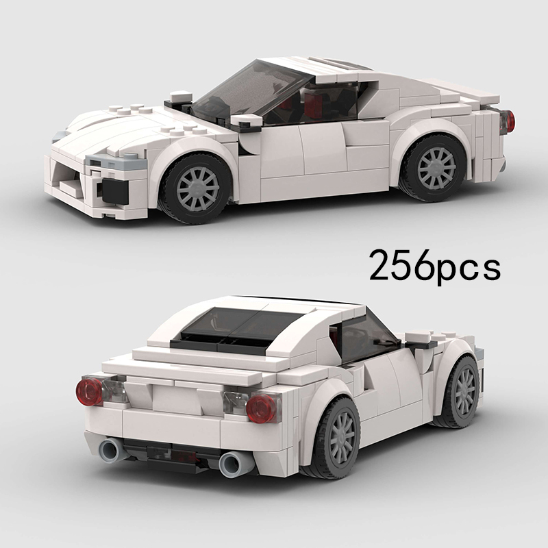 MOC MK4 Supra Speed Champions Racing Car Sports RS6 RX-7 Building ...