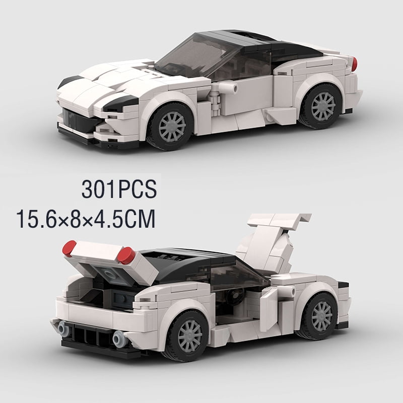 MOC MK4 Supra Speed Champions Racing Car Sports RS6 RX-7 Building ...