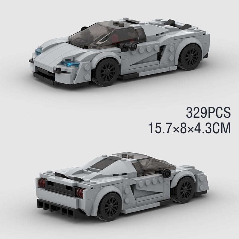 MOC MK4 Supra Speed Champions Racing Car Sports RS6 RX-7 Building ...