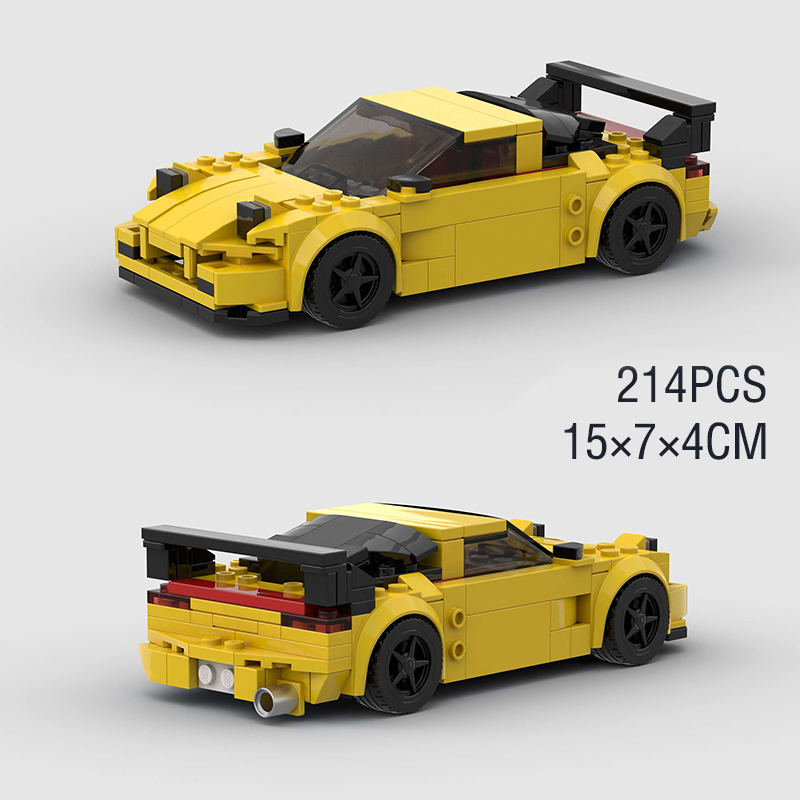 MOC MK4 Supra Speed Champions Racing Car Sports RS6 RX-7 Building ...