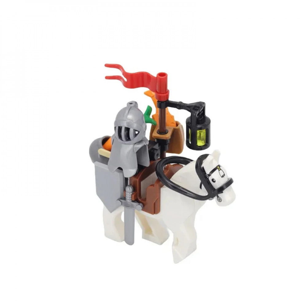 MOC Medieval Animals Series Building Blocks Figures Mount Wolf Beast ...