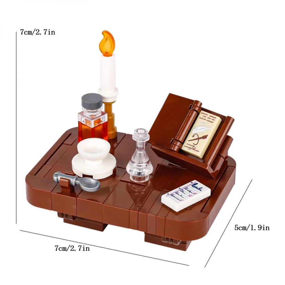 MOC Medieval Castle Building Blocks kit Tent Campfire Siege Car Hanging ...