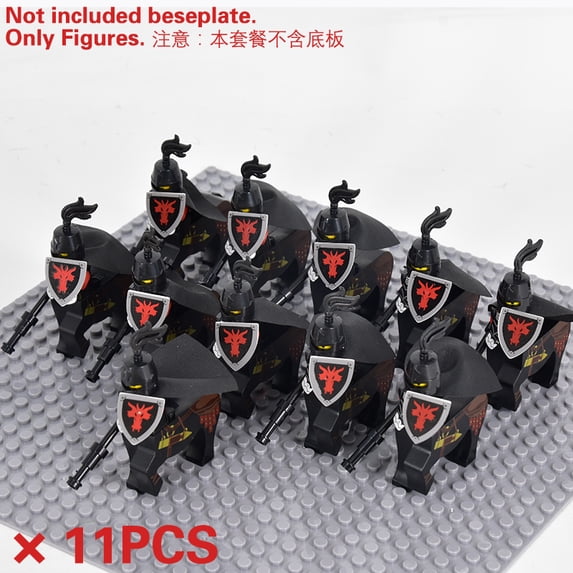 MOC Medieval Centaurs Knights mini Action lotr Figures Building Blocks ...