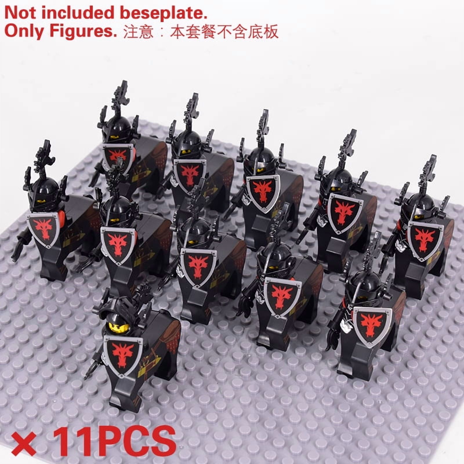 MOC Medieval Centaurs Knights mini Action lotr Figures Building Blocks ...