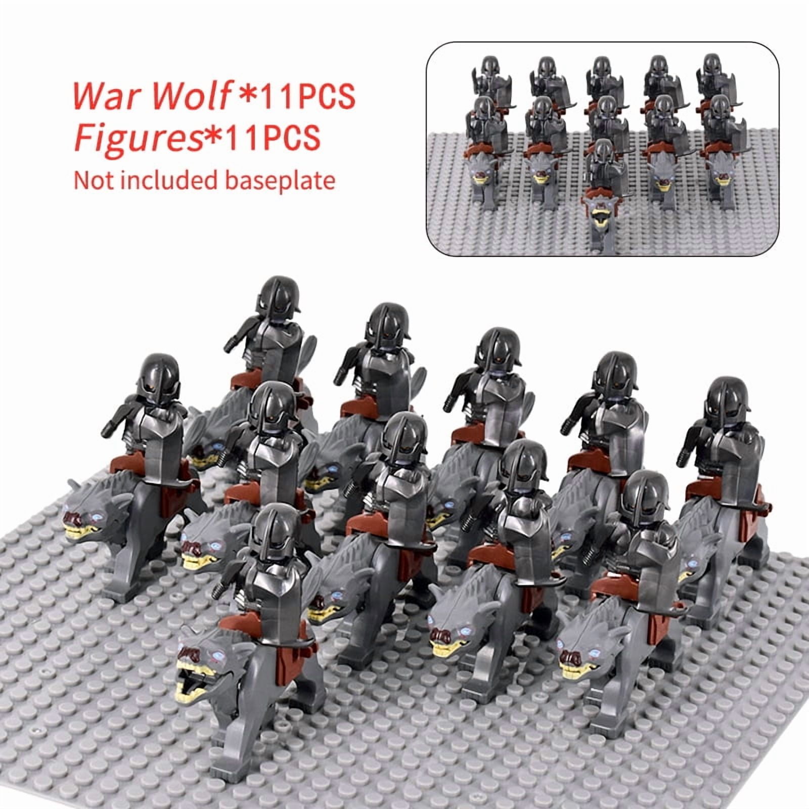 MOC Medieval The Armor Helmets Mount Ironfoot Durin's folk Dwarf ...