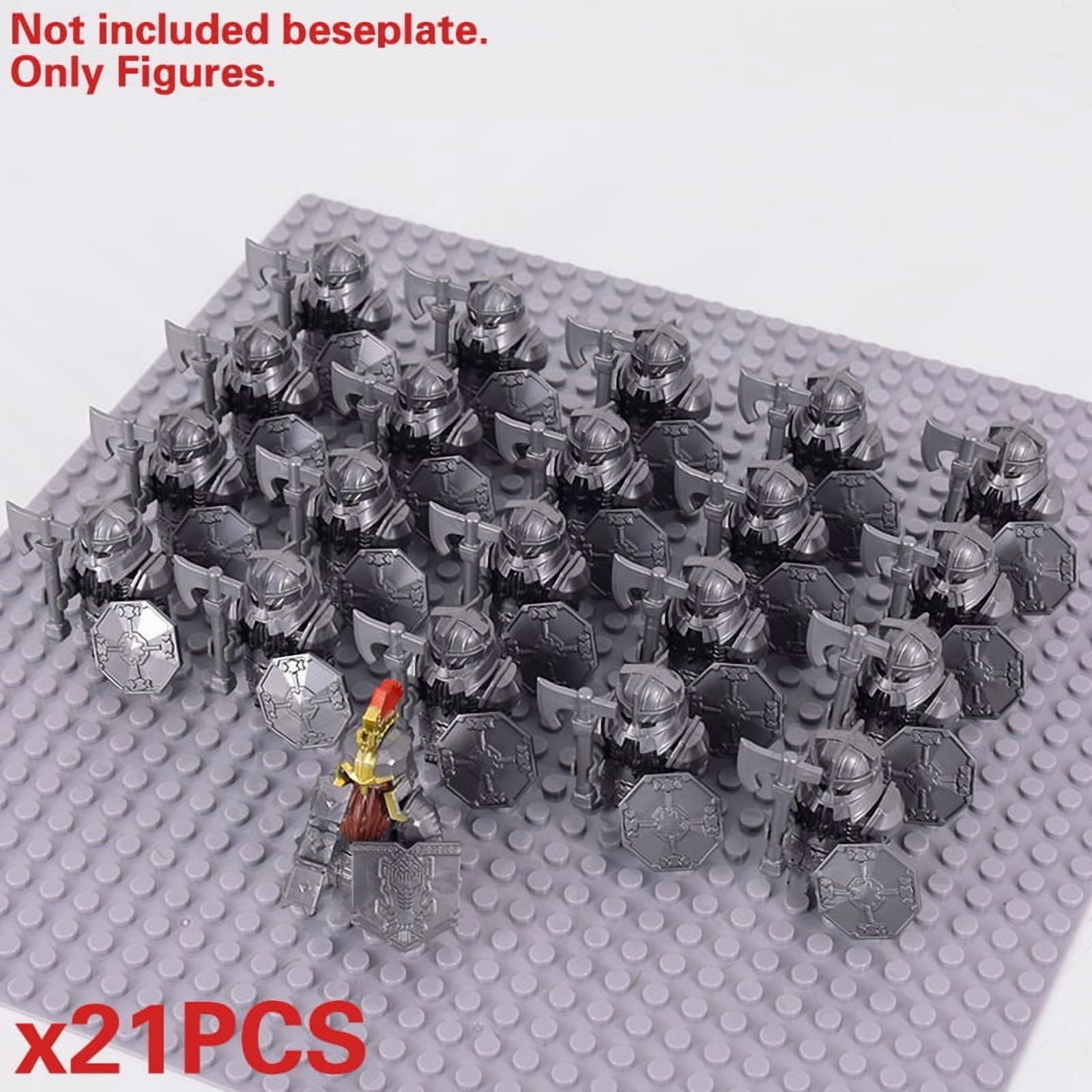 MOC Medieval The Armor Helmets Mount Ironfoot Durin's folk Dwarf ...