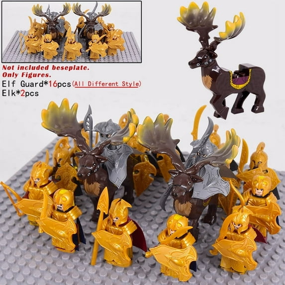 MOC Medieval The Armor Helmets Mount Ironfoot Durin's folk Dwarf ...