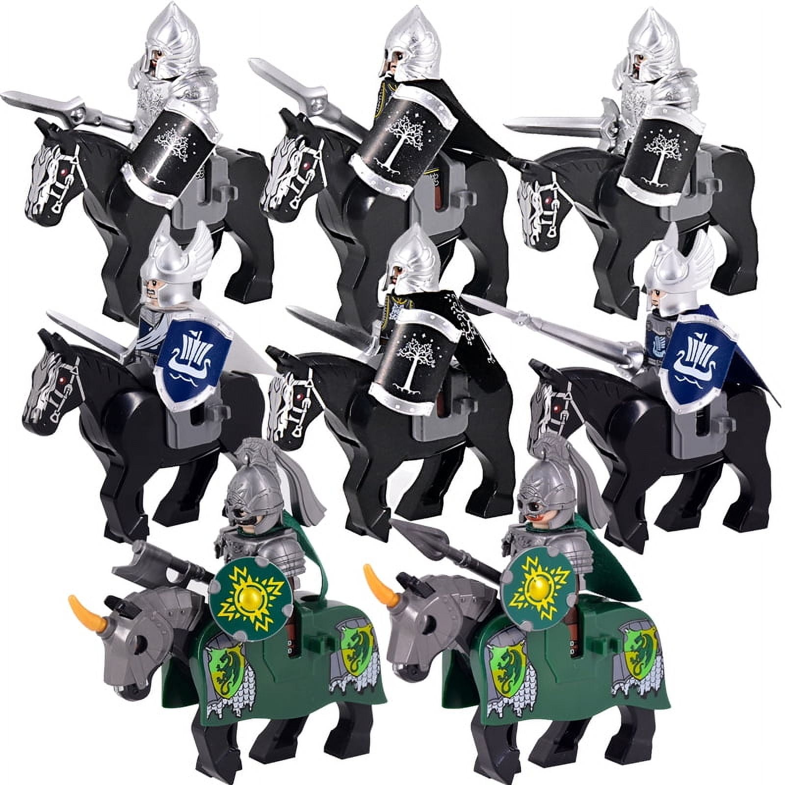 MOC Medieval The Armor Helmets Mount Ironfoot Durin's folk Dwarf ...