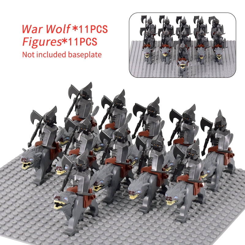 MOC Medieval The Armor Helmets Mount Ironfoot Durin's folk Dwarf ...