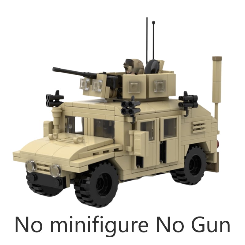 MOC Military Off-road Armored Vehicle Building Blocks Set M1114 M1025 ...