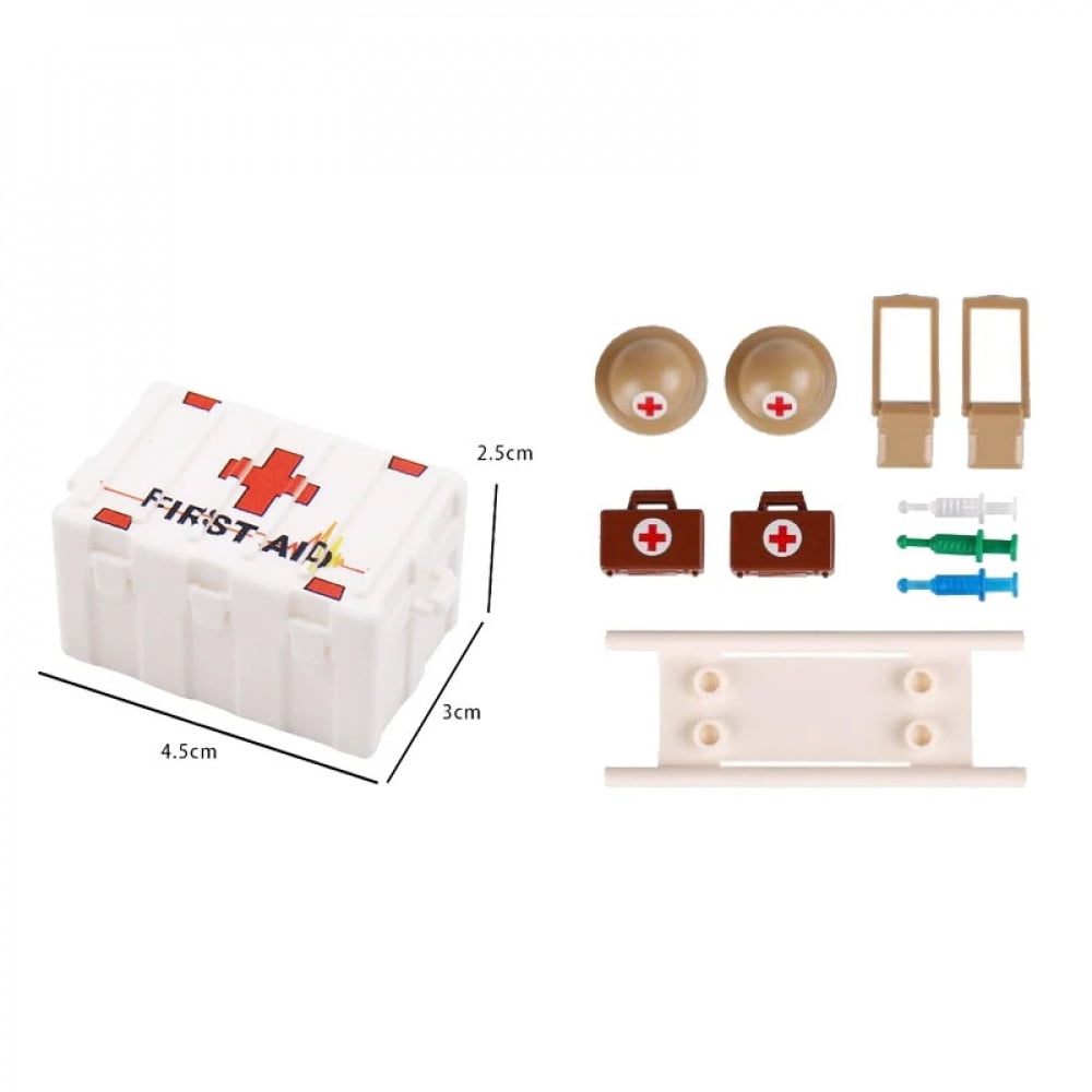 MOC Military Scene Building Block Toy Accessories Soldier Army Figure ...