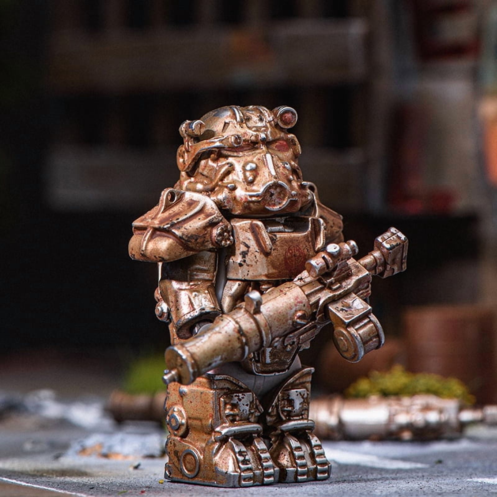 MOC Military T51 Armor Soldiers Mini Anime Action fallouts Figures ...