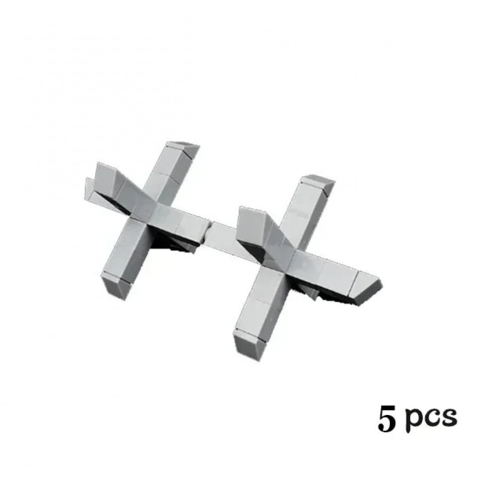 MOC Military Weapon Oil Bottle Building Blocks Oil Tank Gasoline Drum Model Gas Station ...