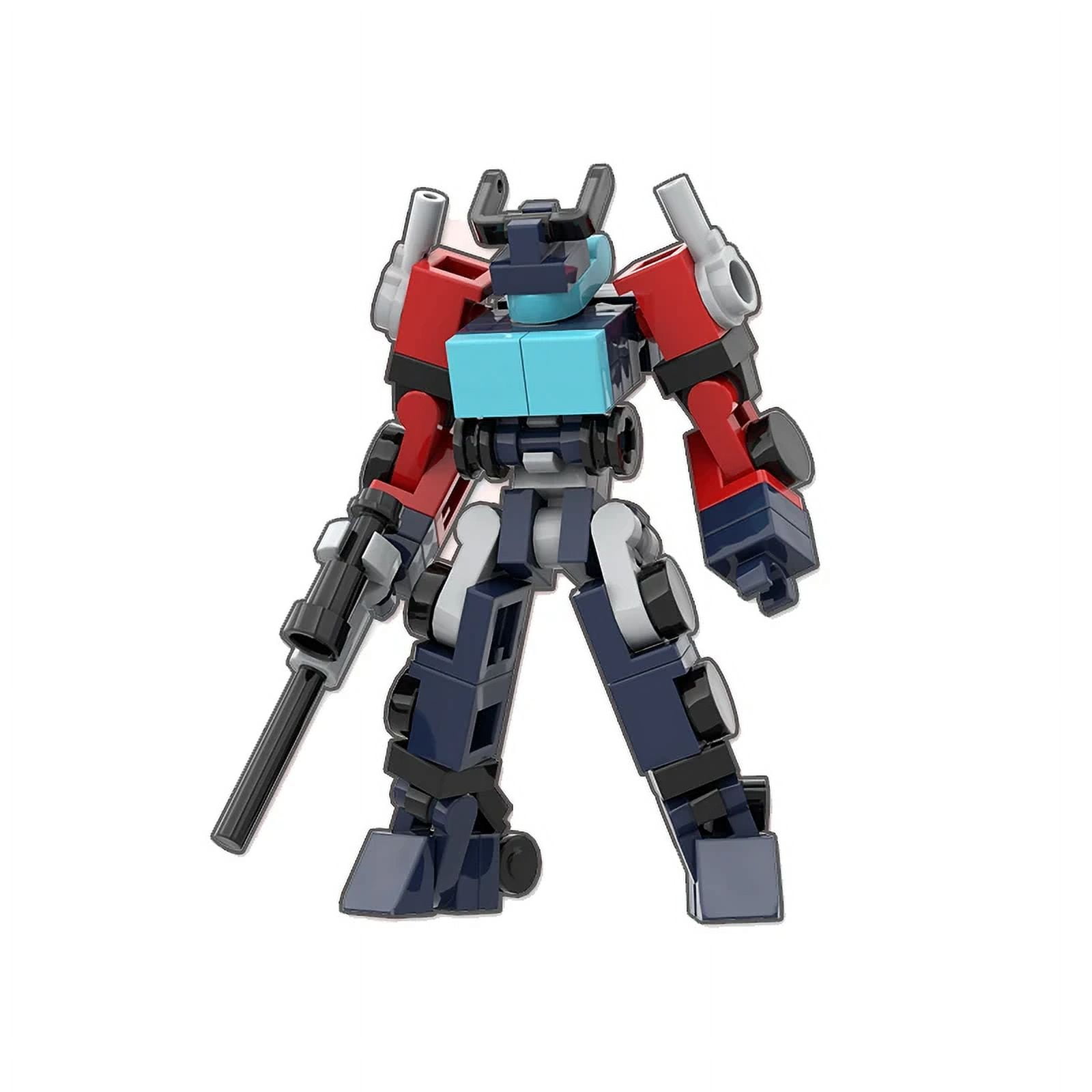 MOC Miniature Robot Building Blocks Exoskeleton Mecha Transform Robot ...