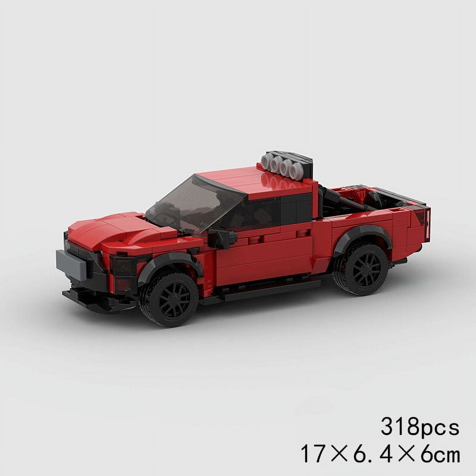 MOC Model City Racing Car Speed Champions Sports Building Blocks Bricks ...