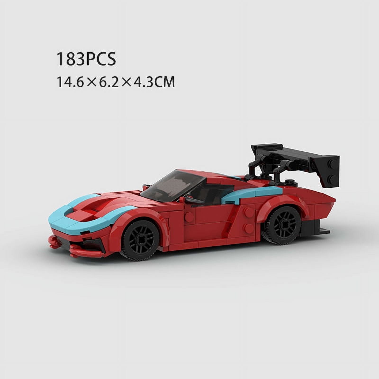 MOC Model City Racing Car Speed Champions Sports Building Blocks Bricks Sets Technique Supercar ...