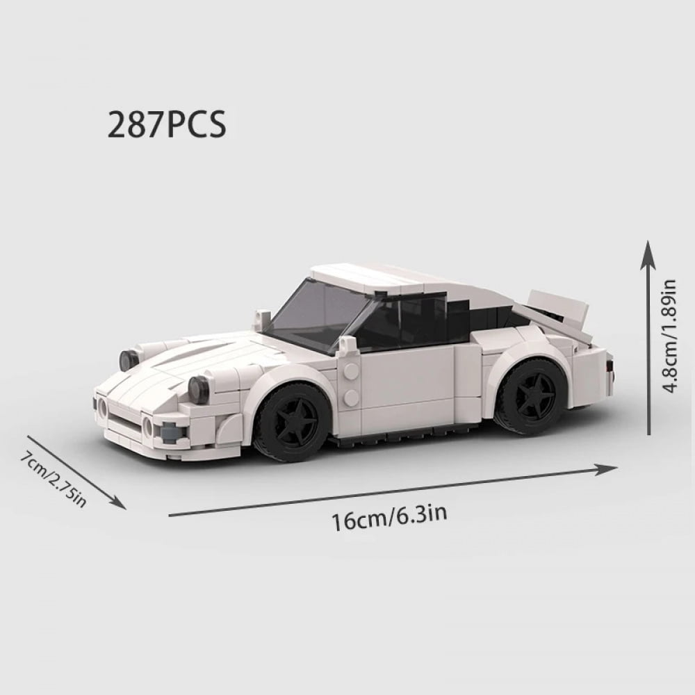 MOC Model City Racing Car Speed Champions Sports Building Blocks Bricks ...