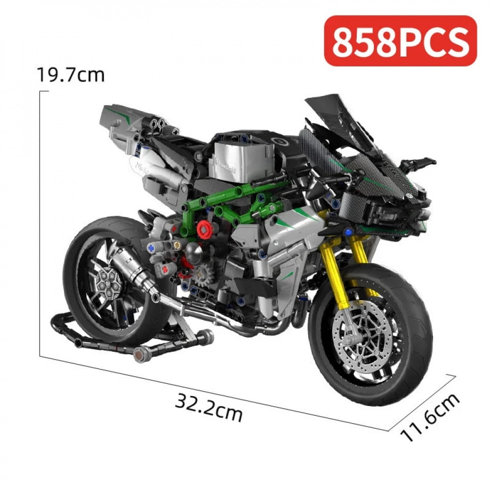 MOC Motorcycle Kits Sets Model Bricks Sets City Racing Motorbike ...