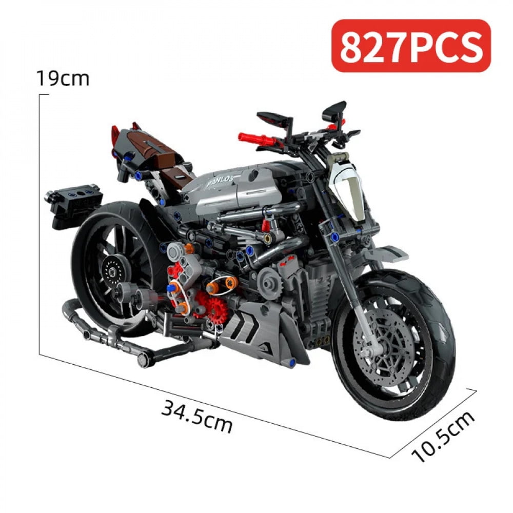 MOC Motorcycle Kits Sets Model Bricks Sets City Racing Motorbike ...