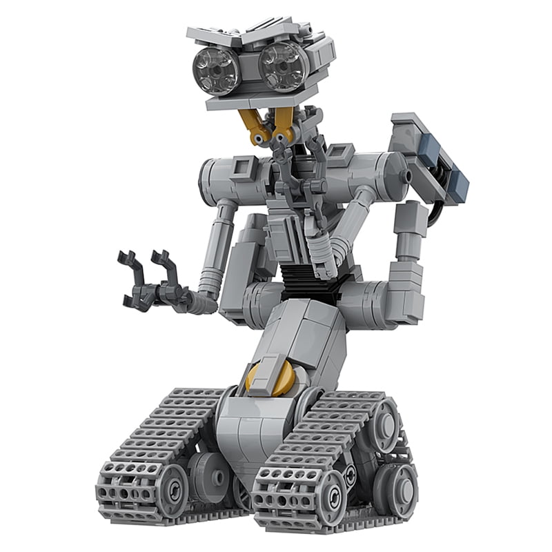 MOC Movie Shorted-Circuits Military Emotional Robot Building Block Set ...