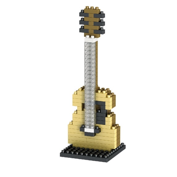 MOC Musical Instrument Building Blocks Music Series ABS Plastic Mini ...