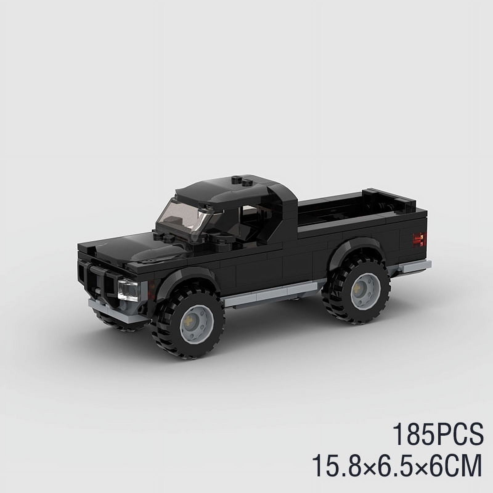 MOC Off Road Car Building Blocks Pickup Truck Bricks Cross Country Jeep ...