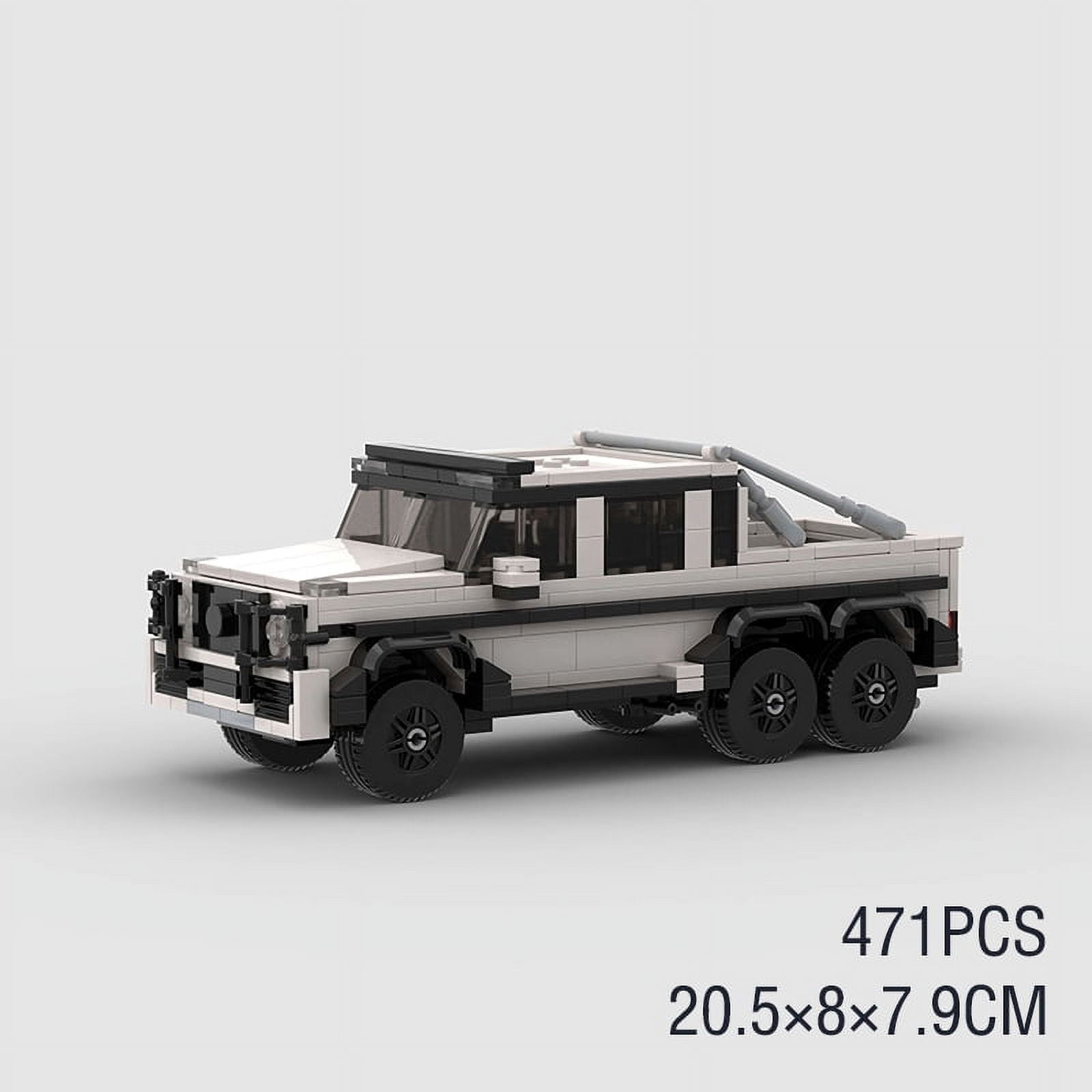 MOC Off Road Car Building Blocks Pickup Truck Bricks Cross Country Jeep ...