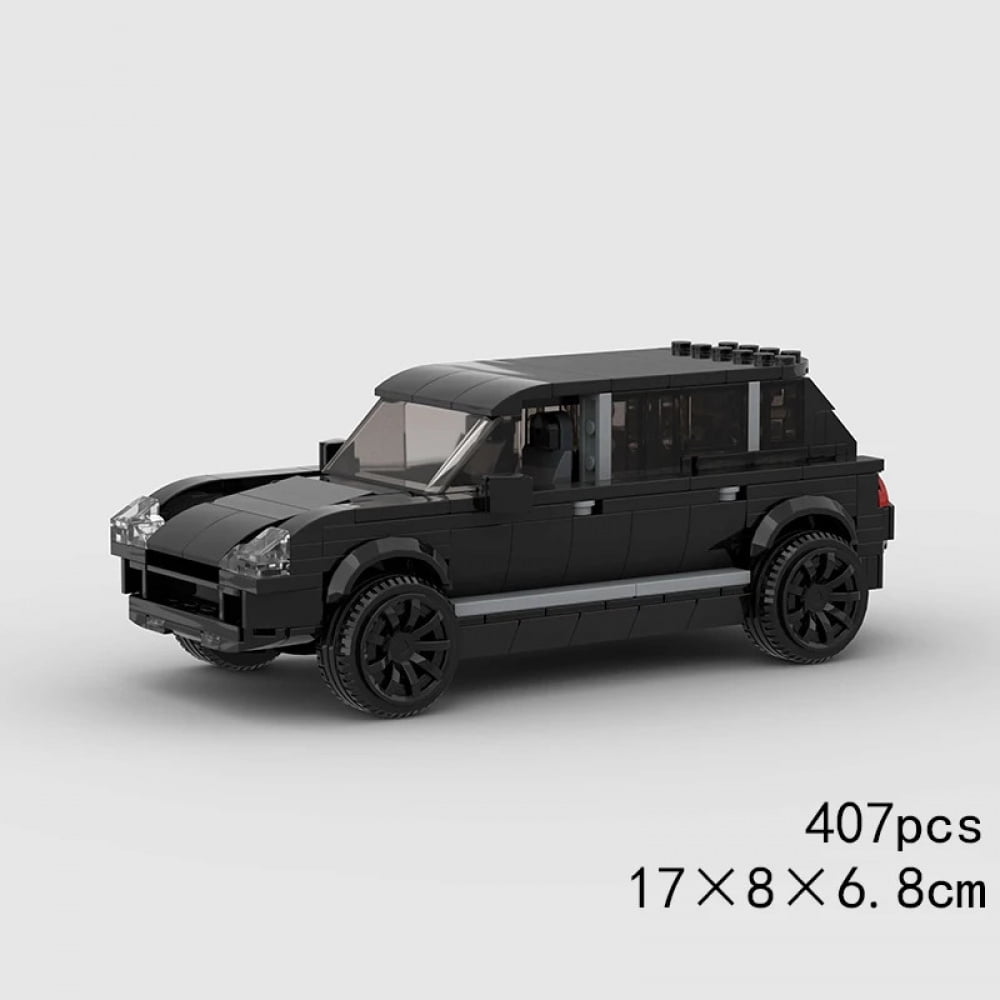 MOC Off Road Car Building Blocks Pickup Truck Bricks Cross Country Jeep ...