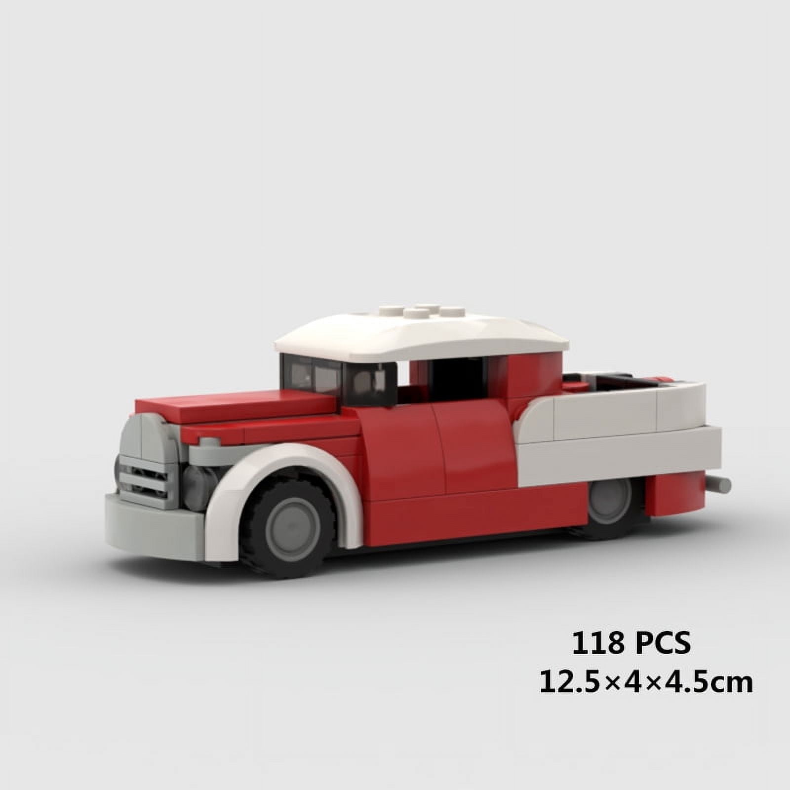 MOC Off Road Car Building Blocks Pickup Truck Bricks Cross Country Jeep ...