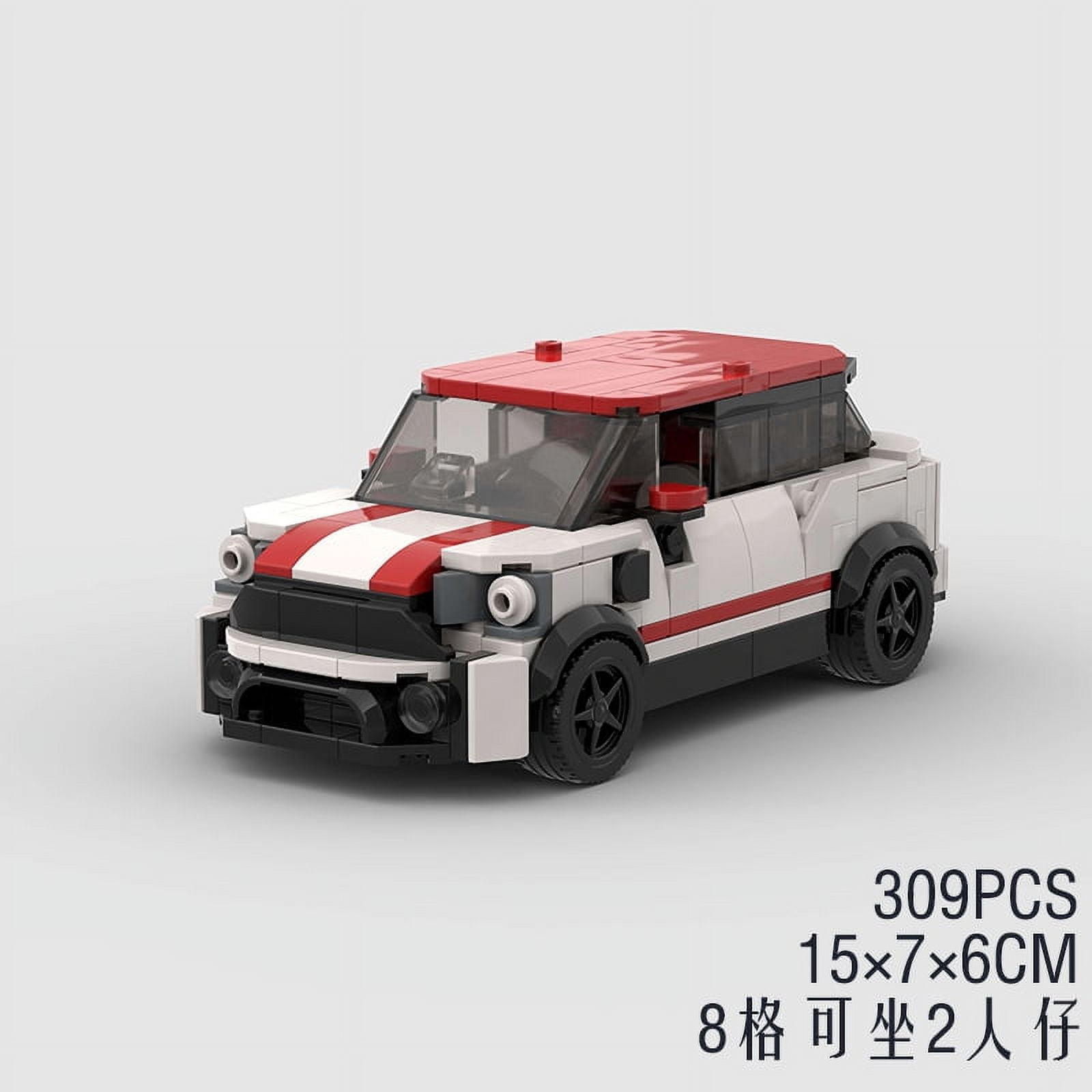 MOC Off Road Car Super Race SUV Vehicle Model Building Blocks Speed ...