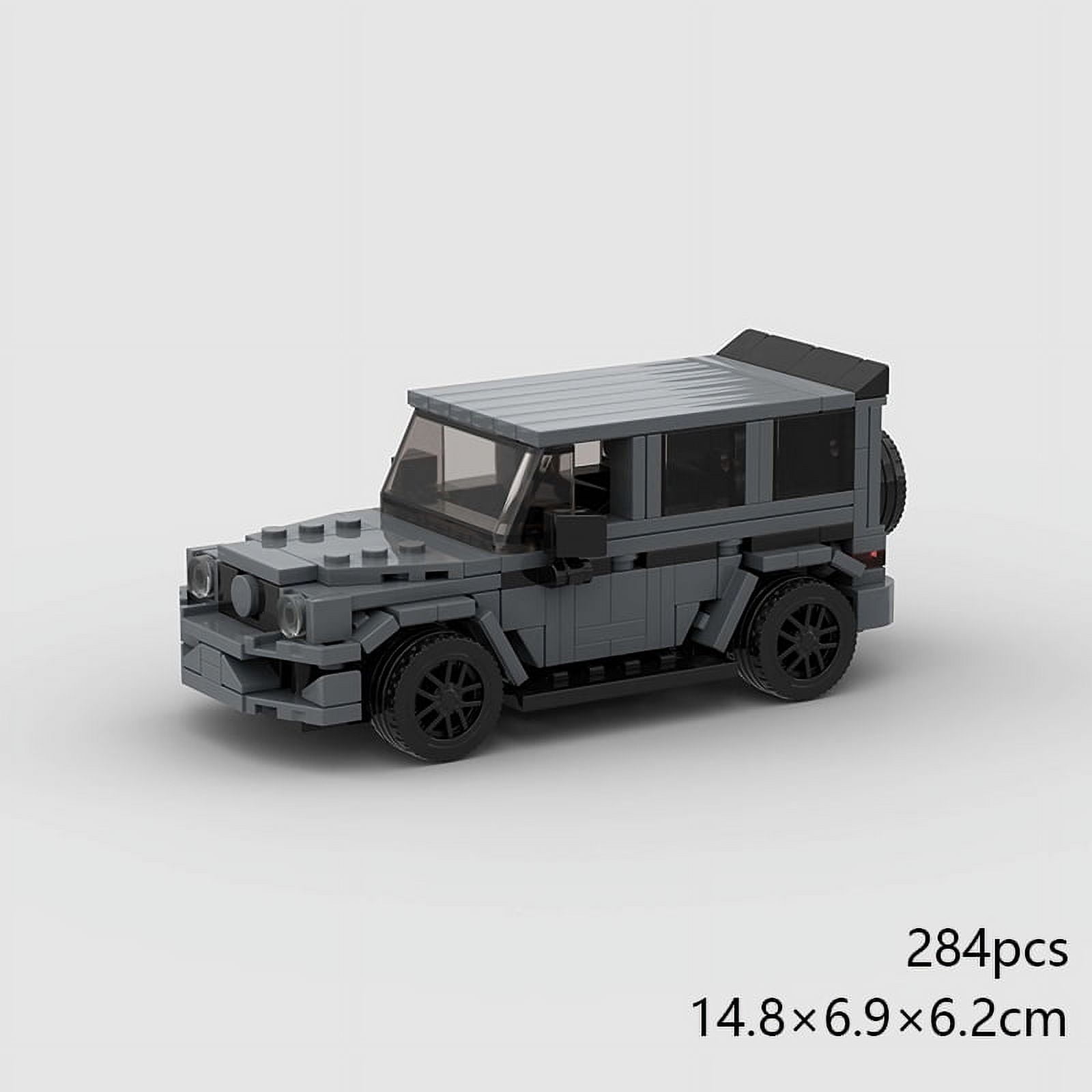 MOC Off Road Car Super Race SUV Vehicle Model Building Blocks Speed ...
