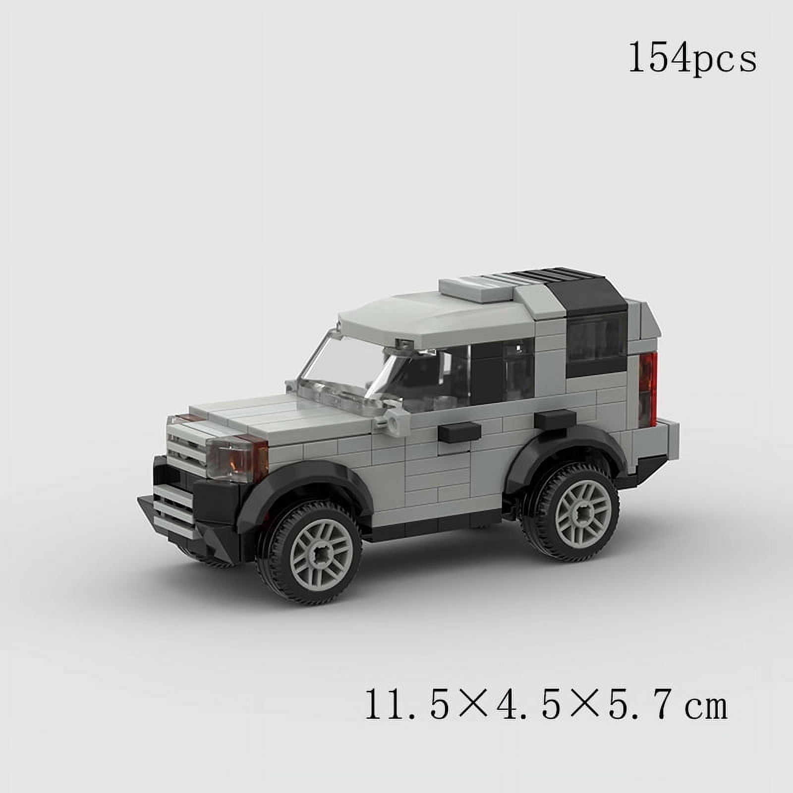 MOC Off Road Car Super Race SUV Vehicle Model Building Blocks Speed ...