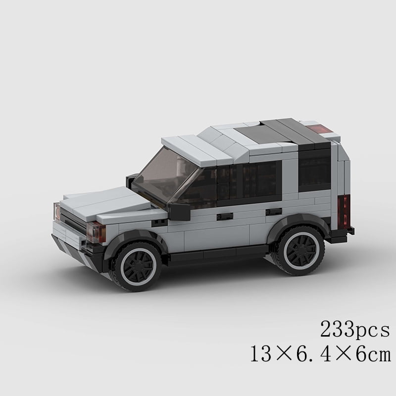 MOC Off Road Car Super Race SUV Vehicle Model Building Blocks Speed ...