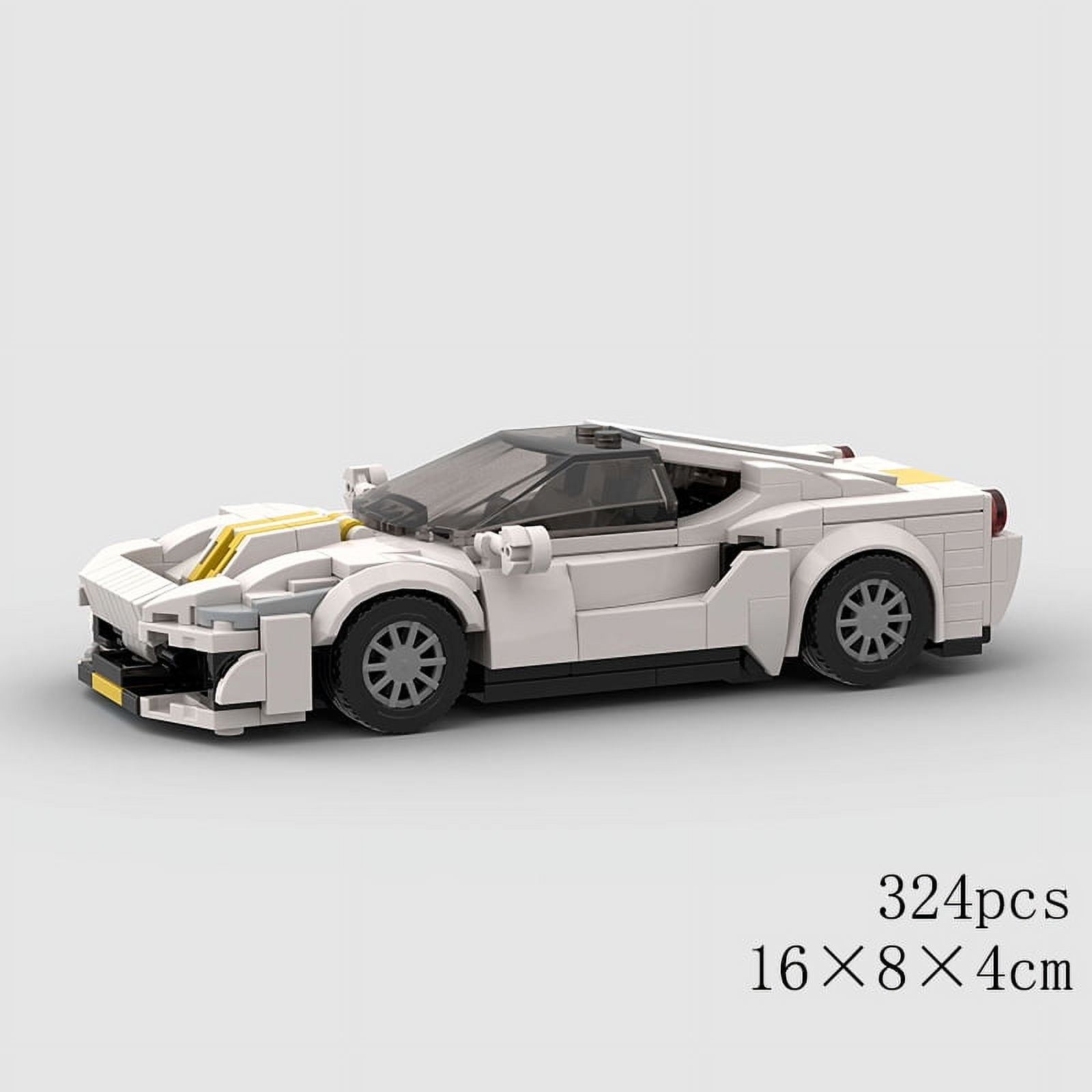 MOC Pickup Car Model Building Blocks GT RS6 Super Race Speed Racing ...