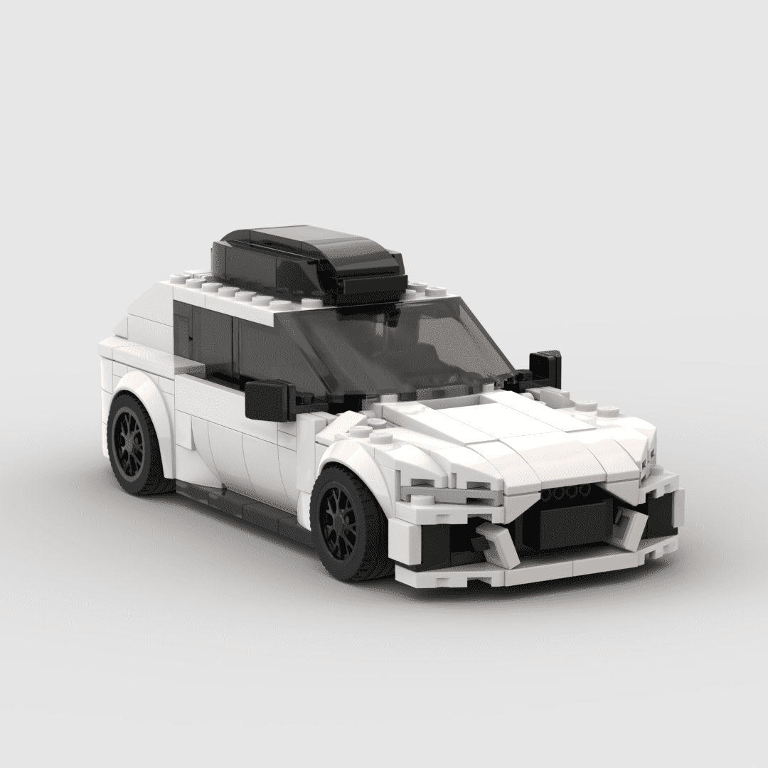 MOC RS6 racing sports car Vehicle Speed Champion Racer Building Blocks ...