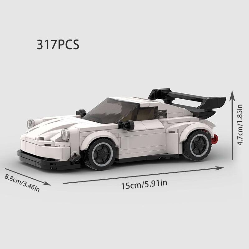 MOC RWB Famous Supercar Racing Sports Car Vehicle Technical City Speed ...