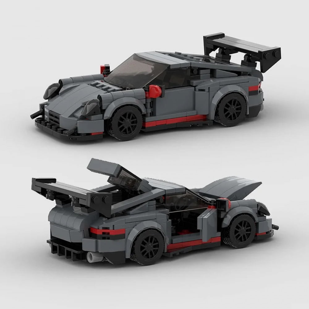 MOC RWB Wide Speed Champions Racer Cars City Sports Vehicle Model ...