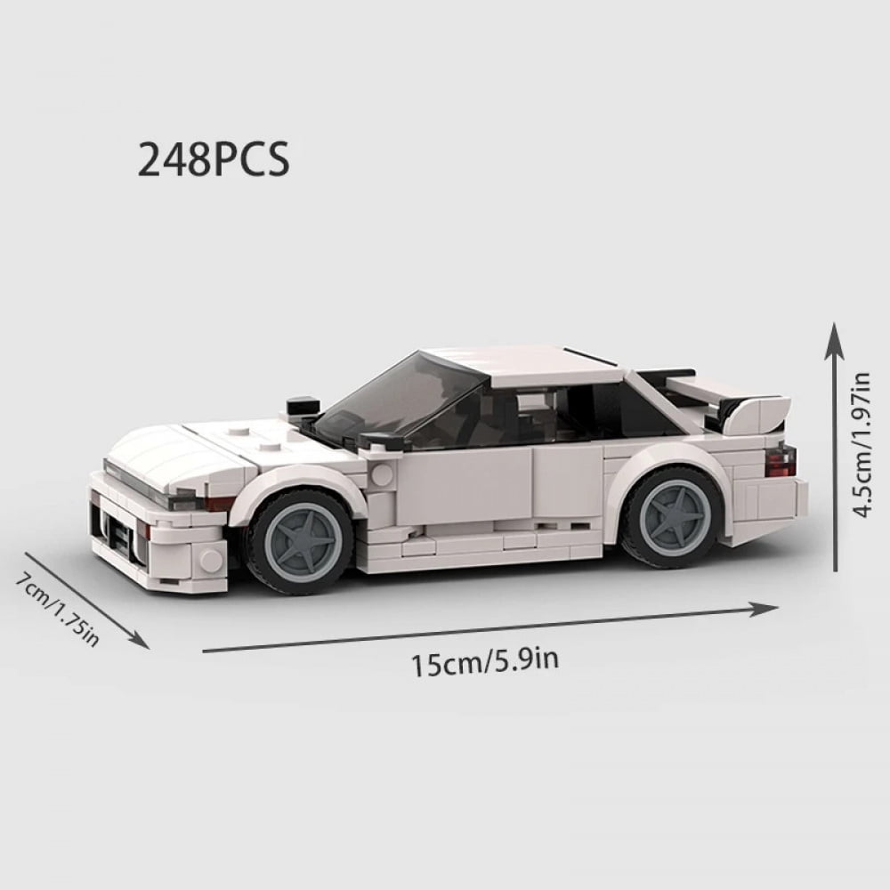 MOC S13 240sx City Vehicle Speed Champion Sports Car Rally Building ...
