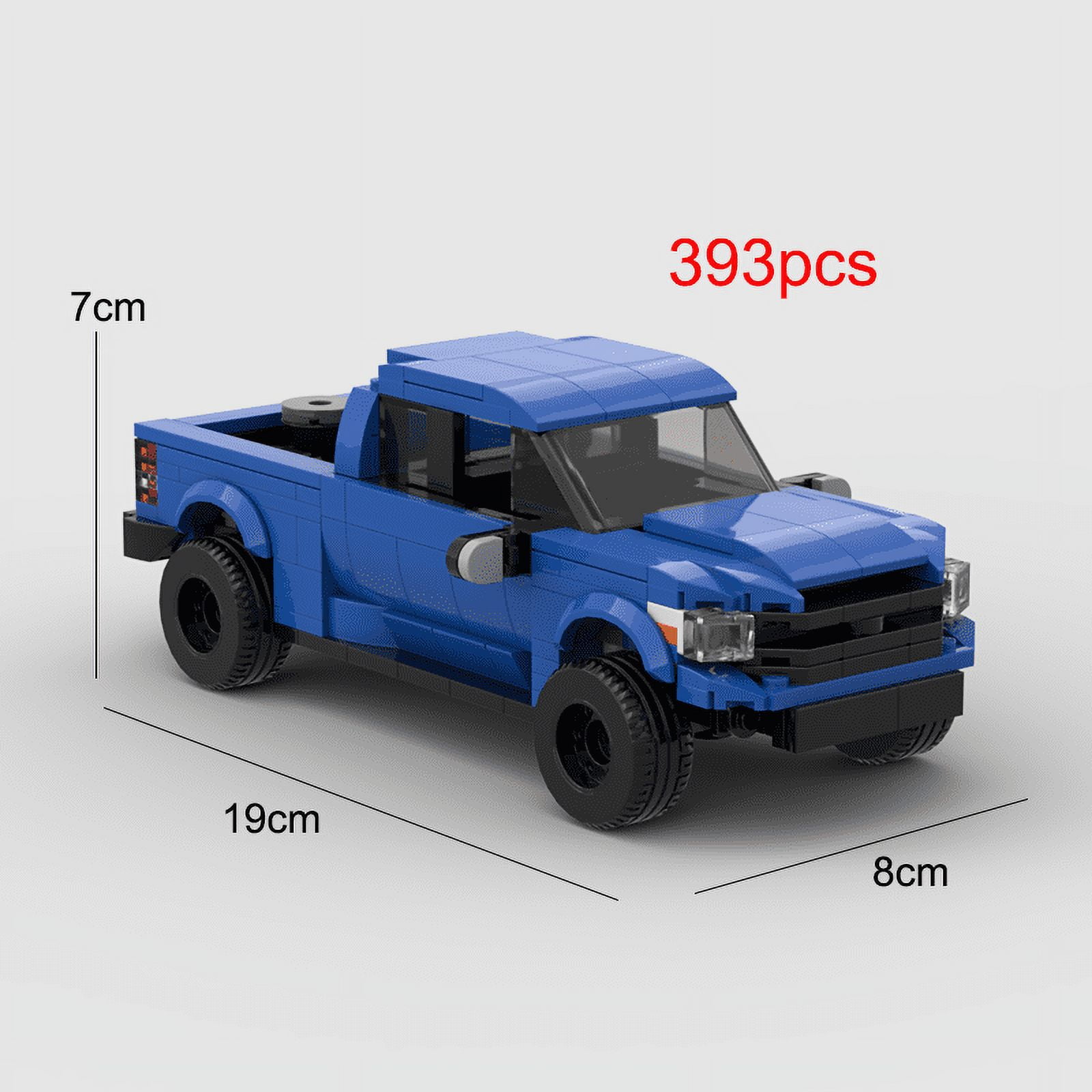 MOC SUV City Car Racer Classic off-road Building Blocks Brick Racing ...