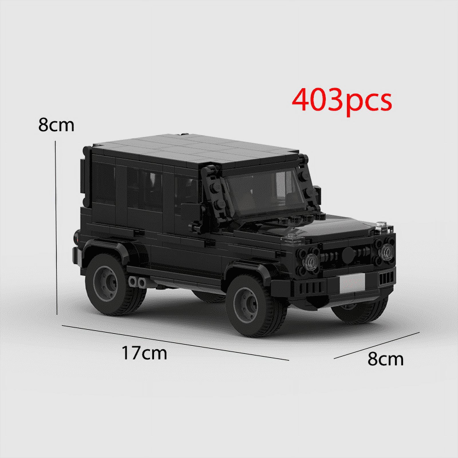 MOC SUV City Car Racer Classic off-road Building Blocks Brick Racing ...