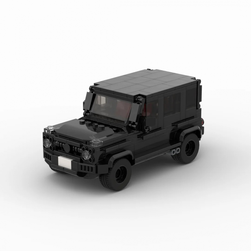 MOC SUV City Car Racer Classic off-road Building Blocks Racing Super ...