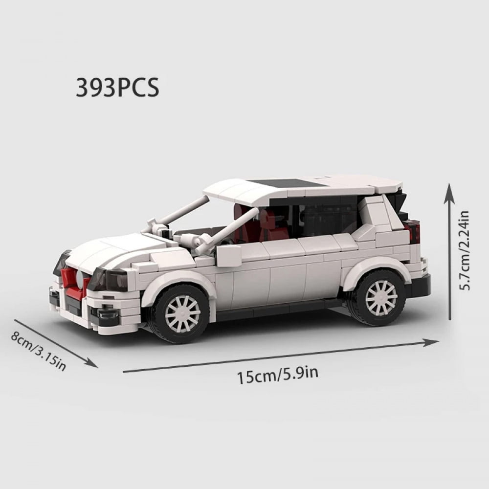 MOC SUV Racing Sports Car Vehicle City Speed Champion Racer Building ...