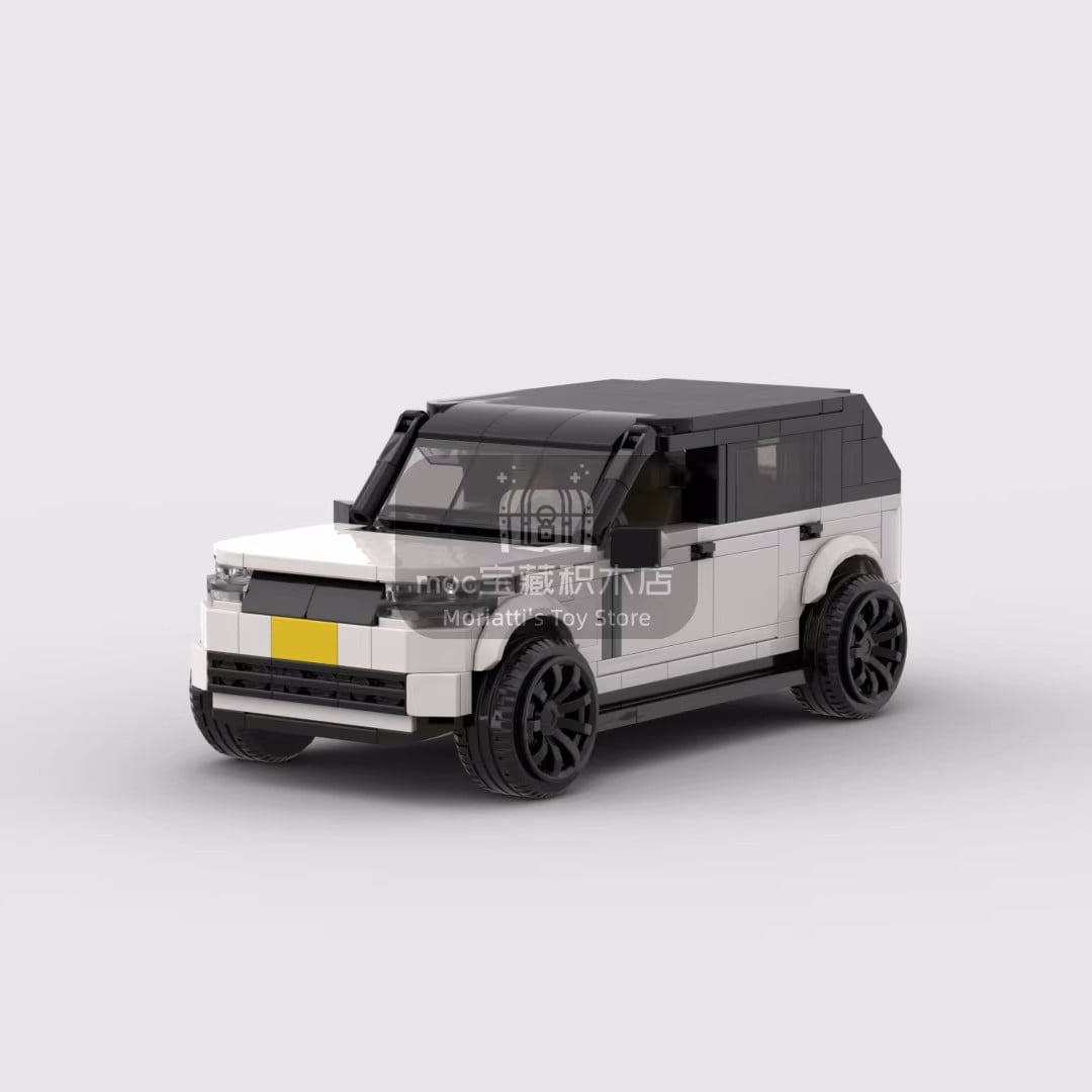 MOC SUV Speed Champion City Car Racer Classic off-road Building Blocks ...
