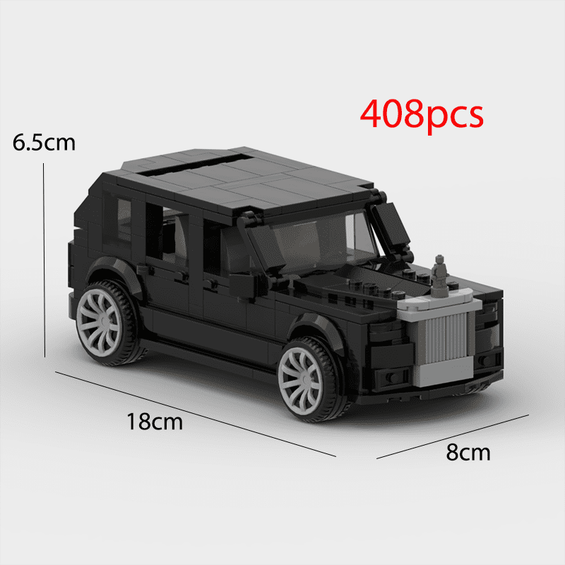 MOC SUV Speed Champion City Car Racer Classic off-road Building Blocks ...