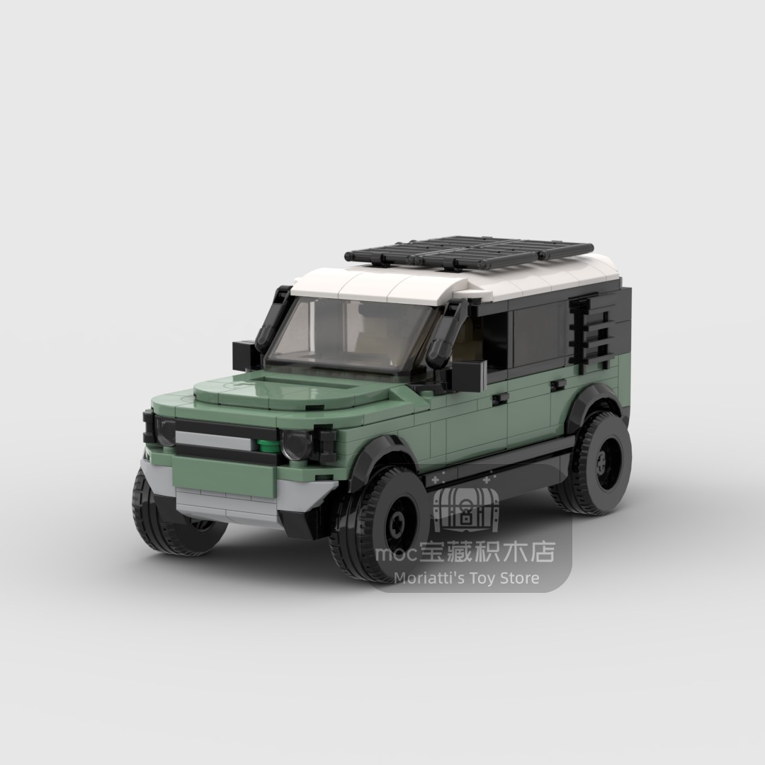 MOC SUV Speed Champion City Car Racer Classic off-road Building Blocks ...