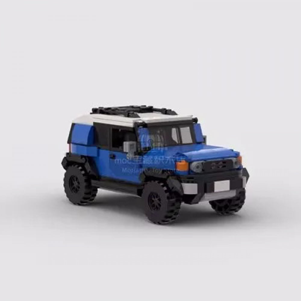MOC SUV Speed Champion City Car Racer Classic off-road Building Blocks ...