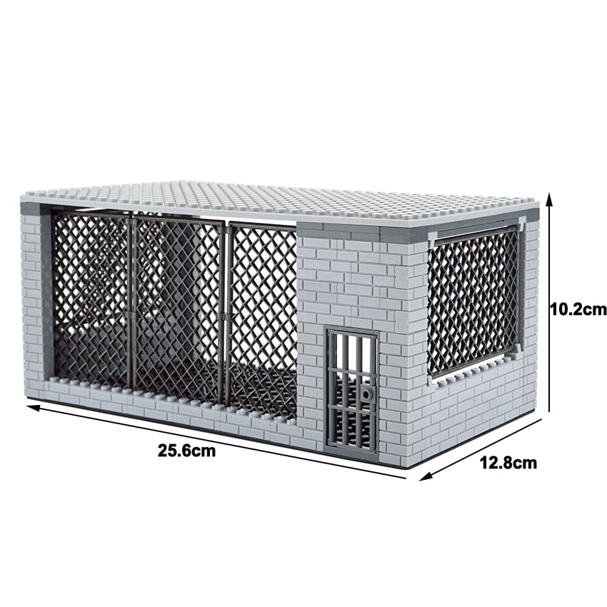 MOC Set WW2 SWAT Military Weapons House Gun Package Accessories Prison ...